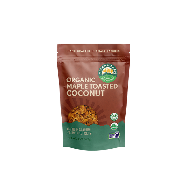 Organic Maple Toasted Coconut | Tierra Farm Certified Organic