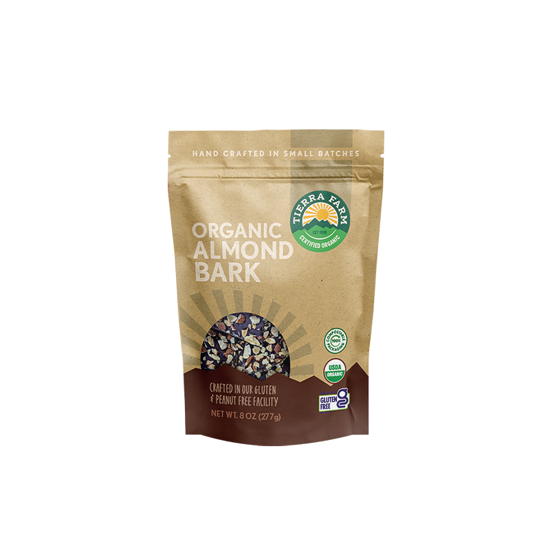 Organic Almond Bark - Tierra Farm