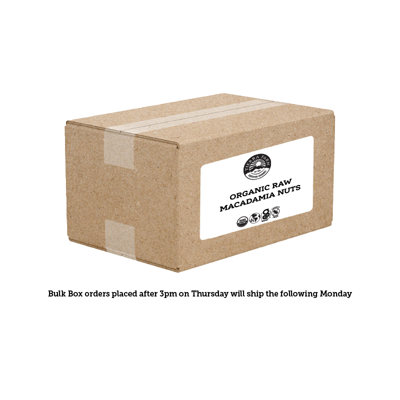 Organic Raw Macadamia Nuts | Tierra Farm Certified Organic