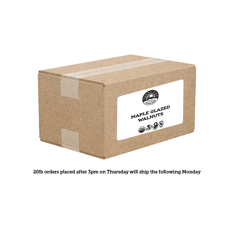 Organic Maple Glazed Walnuts | Tierra Farm Certified Organic