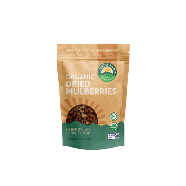 Organic Dried Mulberries | Tierra Farm Certified Organic