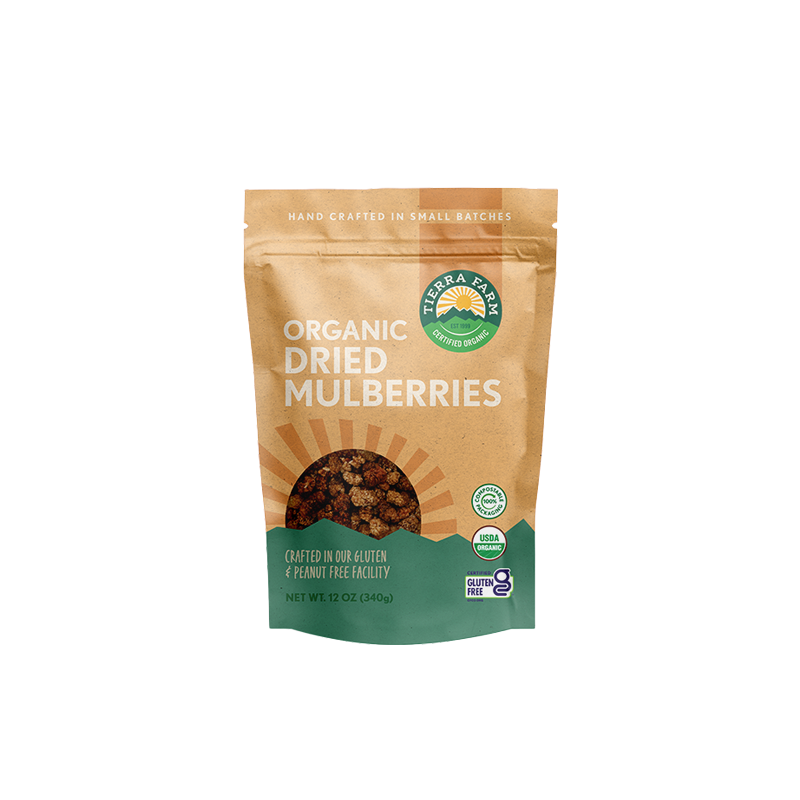 Organic Dried Mulberries | Tierra Farm Certified Organic