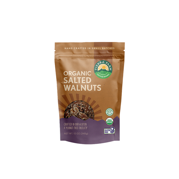 Organic Salted Walnuts | Tierra Farm Certified Organic