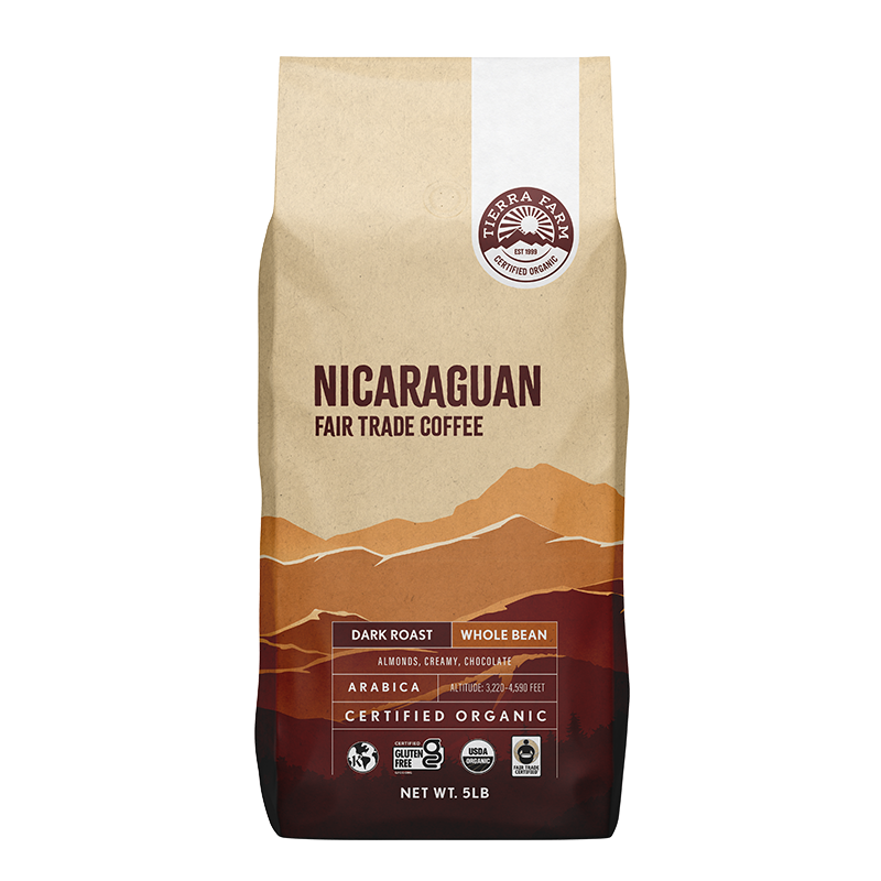 Organic Nicaraguan Coffee | Tierra Farm Certified Organic